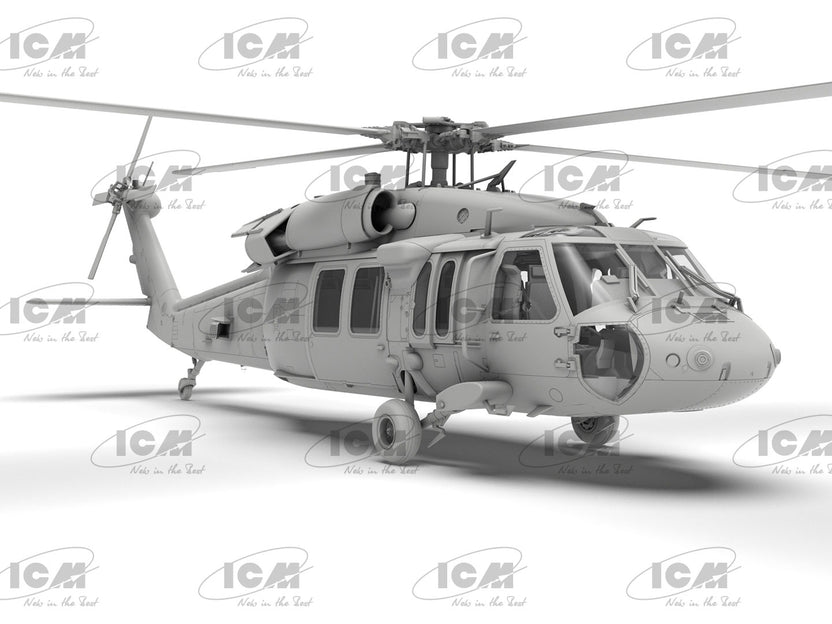 ICM 48361 1/48 UH-60A Black Hawk US Military Helicopter kit – BlackMike ...
