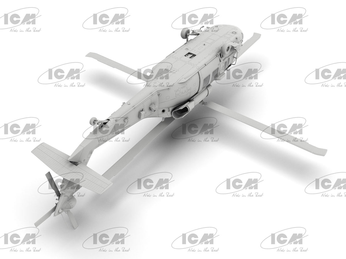 ICM 48361 1/48 UH-60A Black Hawk US Military Helicopter kit – BlackMike ...
