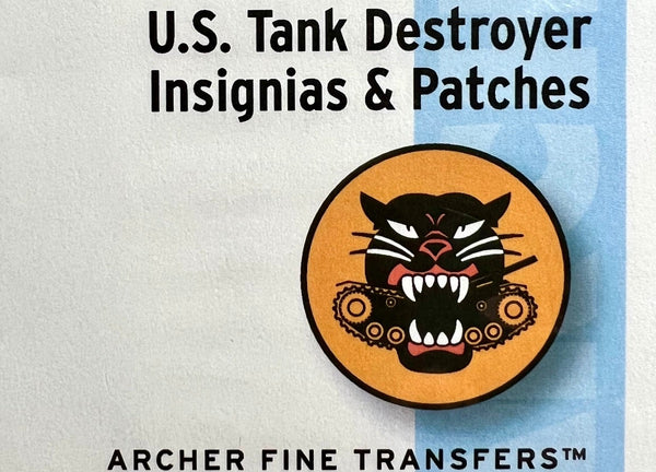 Archer Fine Transfers FG35027 1/35 US Tank Destroyer Patches & Vehicle ...