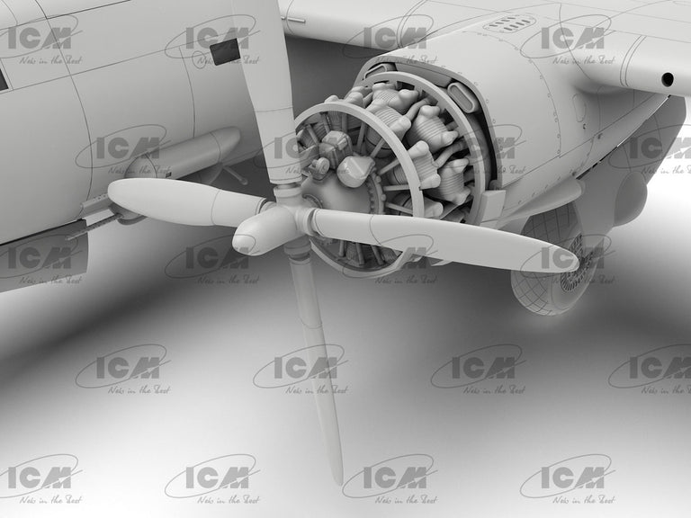 ICM 48320 1/48 B-26B Marauder WW2 American Bomber – BlackMike Models