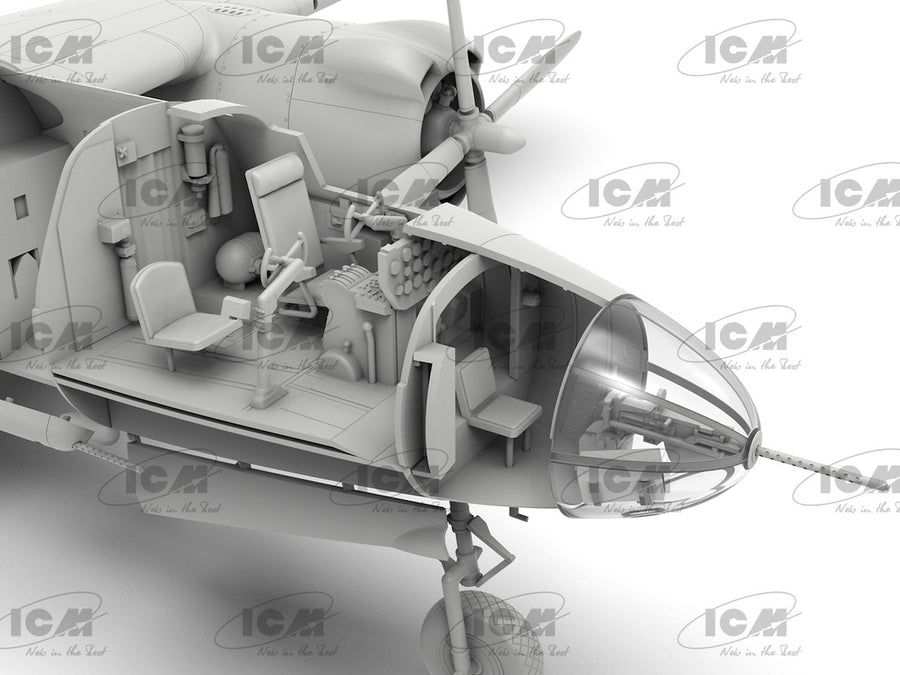 ICM 48320 1/48 B-26B Marauder WW2 American Bomber – BlackMike Models