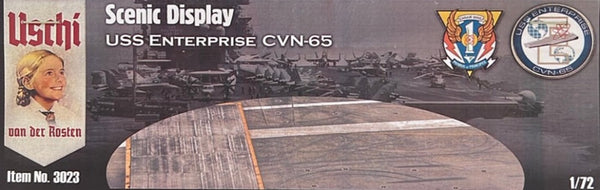 Uschi Van Der Rosten 3023 1/72 USS Enterprise CVN-65 Scenic Display se ...