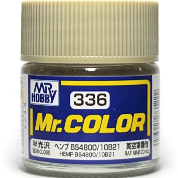 Mr Color C336 Hemp BS4800/10B21 Semi Gloss acrylic paint 10ml ...